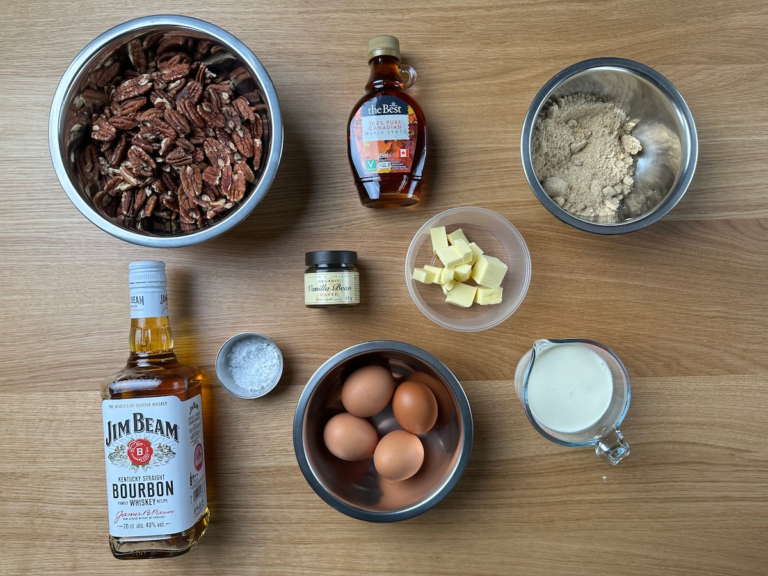 My Signature Pecan Pie With Maple & Bourbon